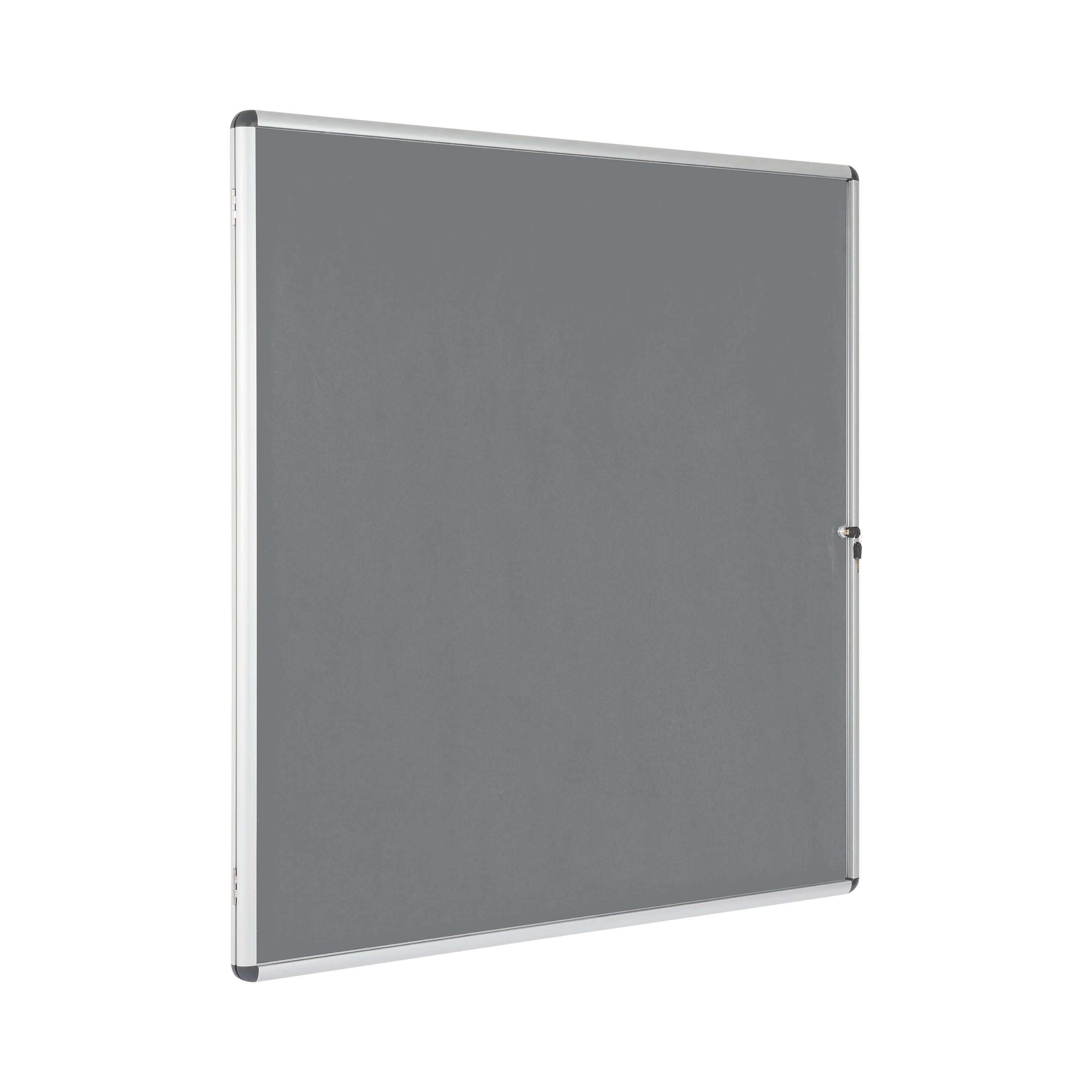Bi-Office Enclore Display Case Grey Felt Acrylic 20xA4 VT740103150