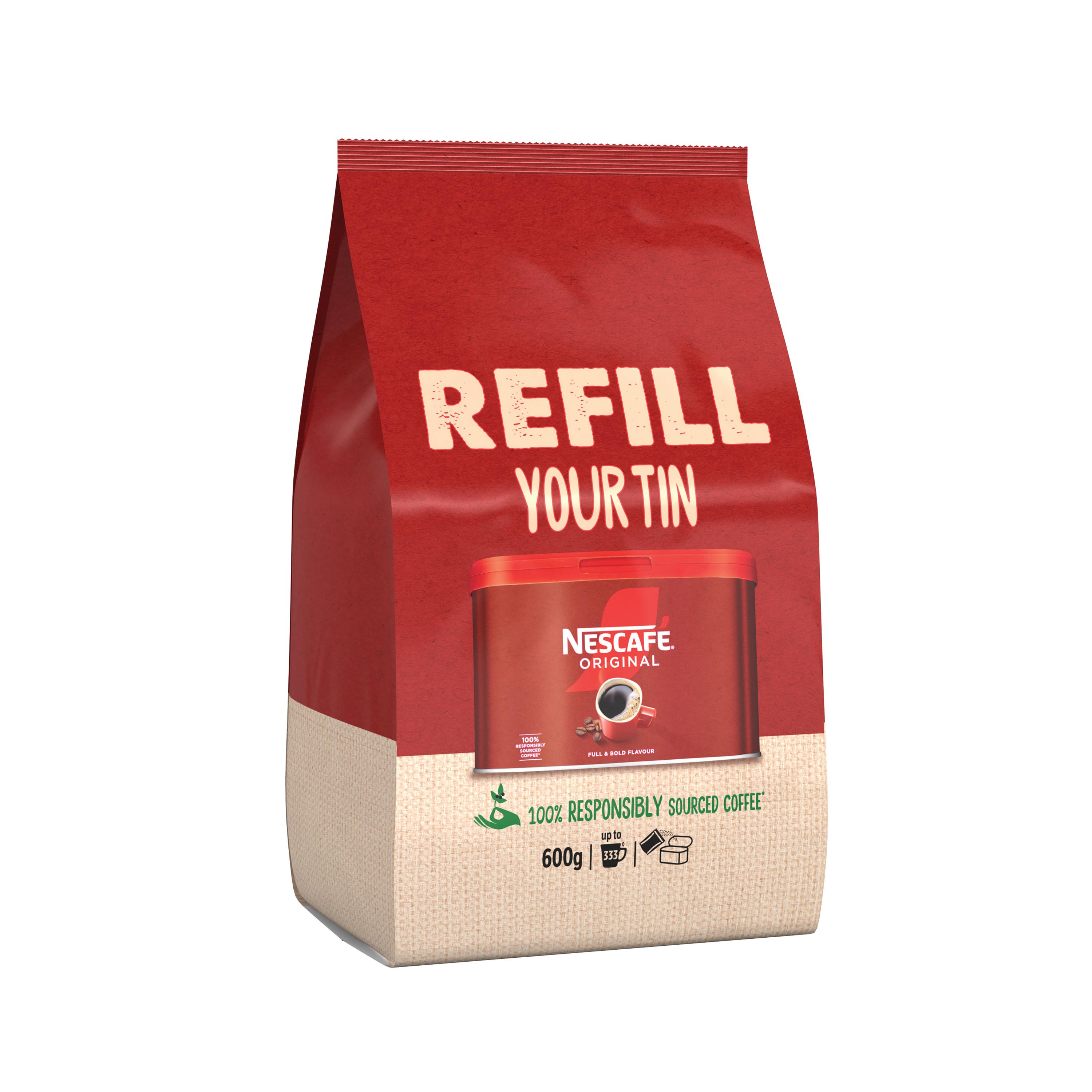 Nescafe Original Instant Coffee 600g Refill 12533670