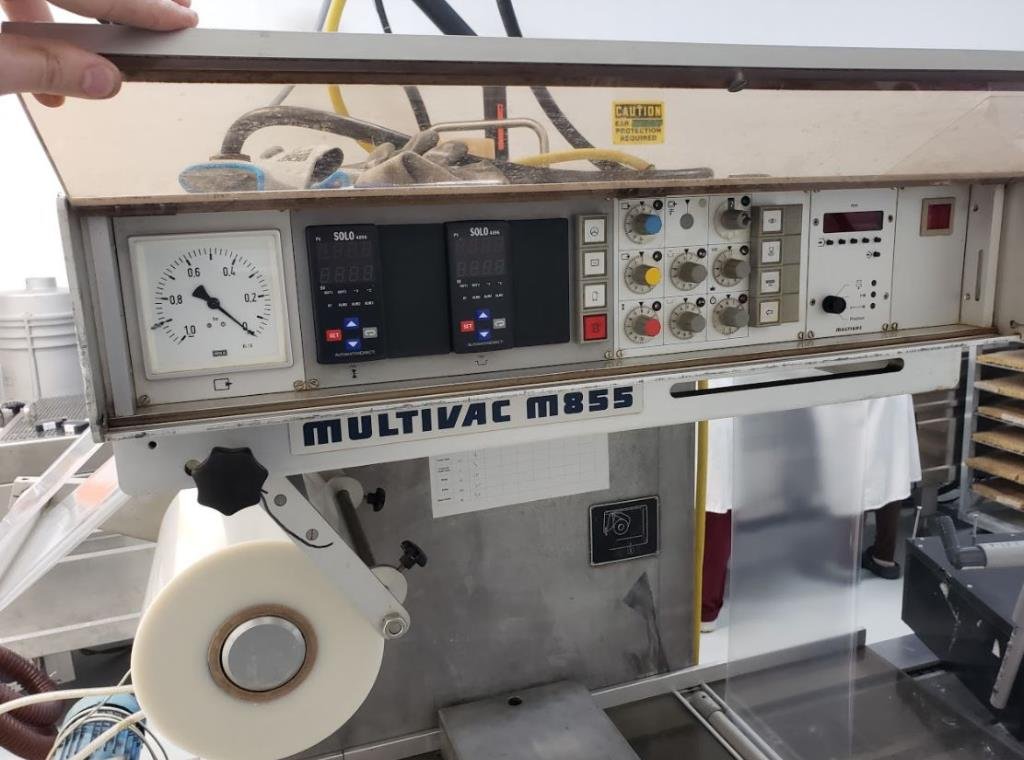 Used Multivac M855FPC Rollstock Thermoformer Machine