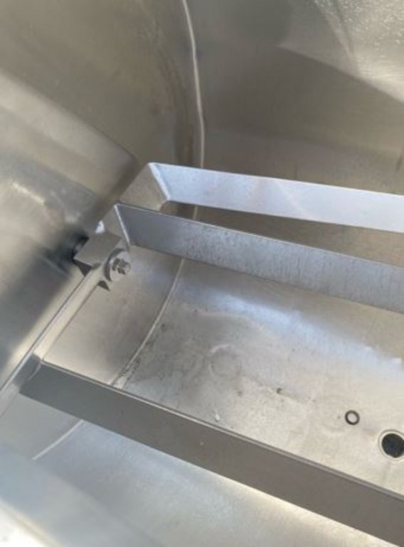 Used 1,000 Gallon Stainless Steel Horizontal Cheese Vat