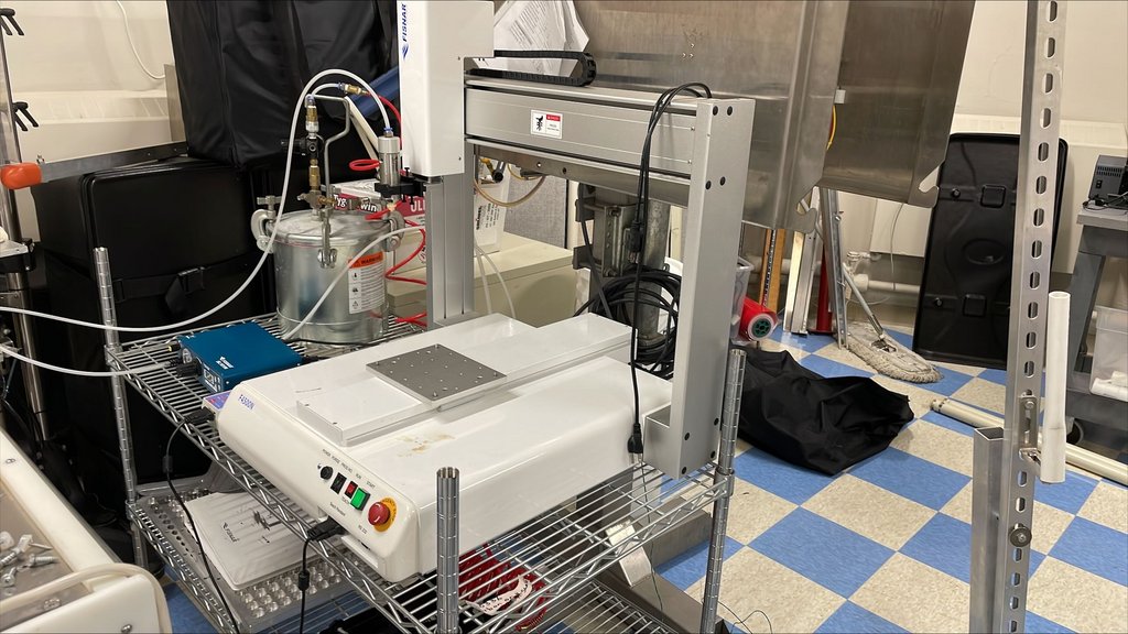 Used Fisnar F4500N Benchtop Filler