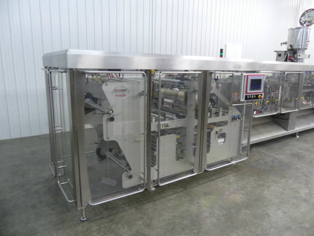 Used H-220 FED MesPack H220 FED Horizontal Hot Fill Pouch System