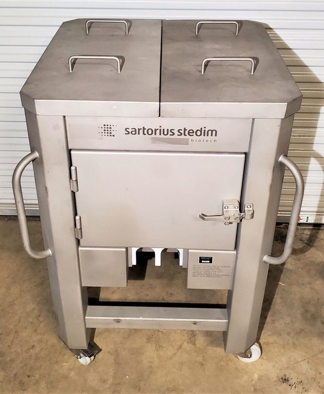Used Sartorius Stedim STD Palletank Cubical Jacketed Tank