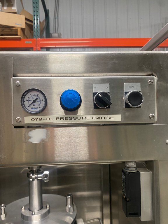 Used Pneumatic High Pressure Ram Extruder