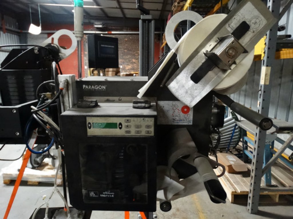 Used Paragon Labeling PLS-400 Print and Apply Labeler