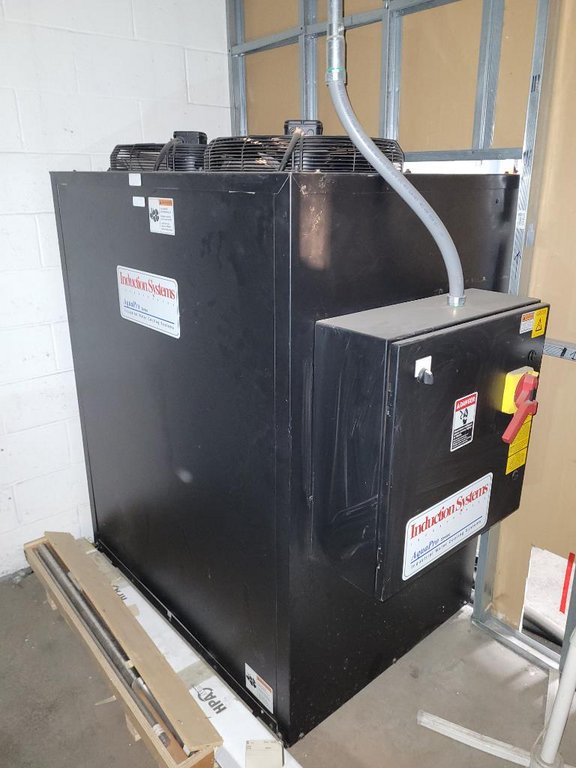 Used Induction Systems AP-10T-5HP Aquapro Water Chiller
