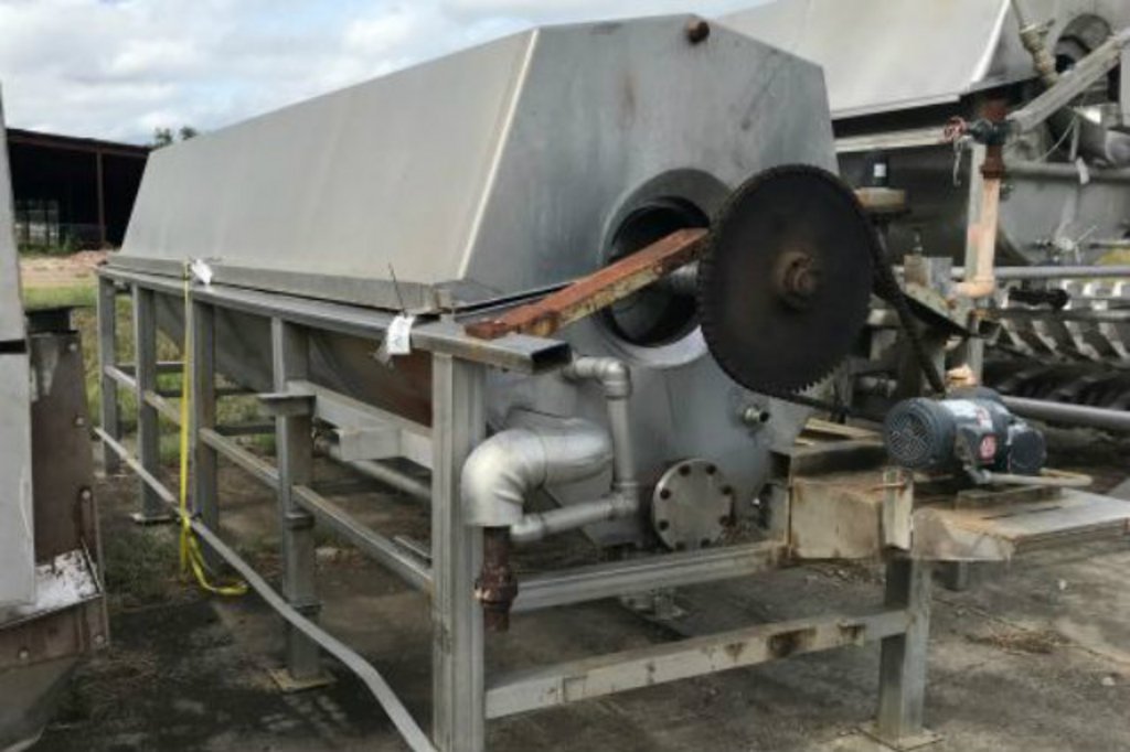 Used Hughes Stainless Steel Rotary Hot Water Blancher