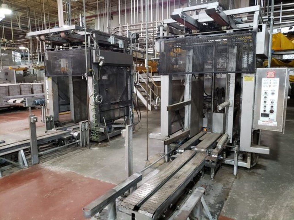 Used APV Automatic Pan Stacker and Unstacker
