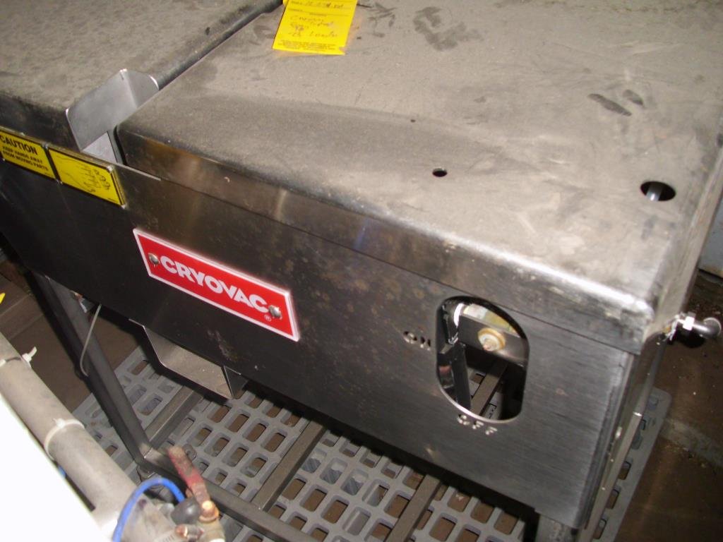 Used Cryovac 8189 Stainless Steel Taped Bag Loader