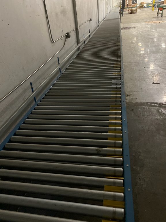 Used Hytrol EZ Logic Roller Conveyor System