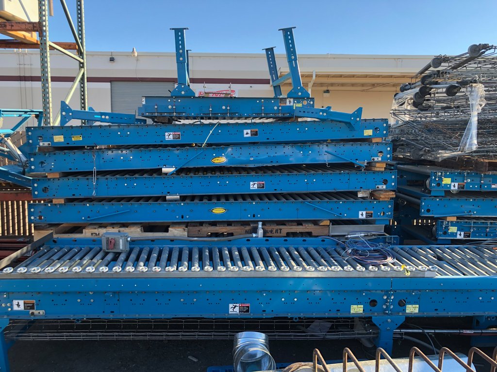 Used Hytrol EZ Logic Roller Conveyor System