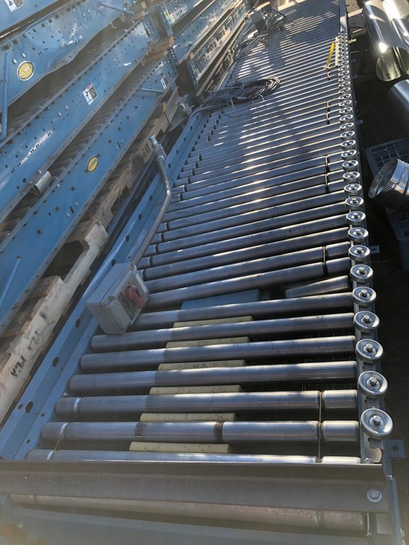 Used Hytrol EZ Logic Roller Conveyor System