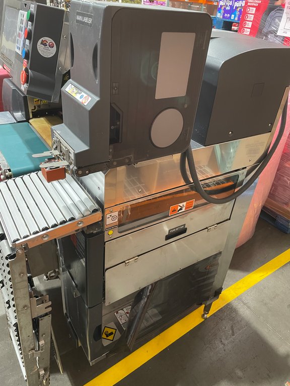 Used Digi AW-4600 Weigh Wrap Label System
