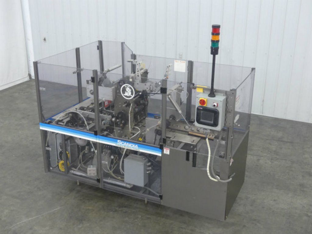 Used Scandia 626 Folded Film Overwrapper
