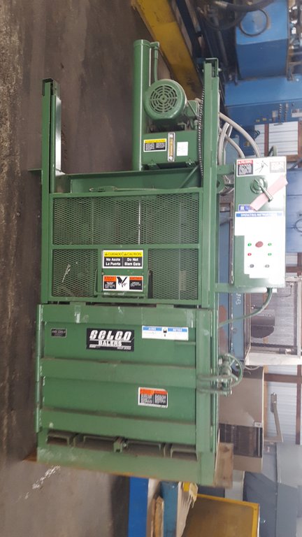 Used V-3 Harris Selco V3 Vertical Downstrok Baler 5 HP