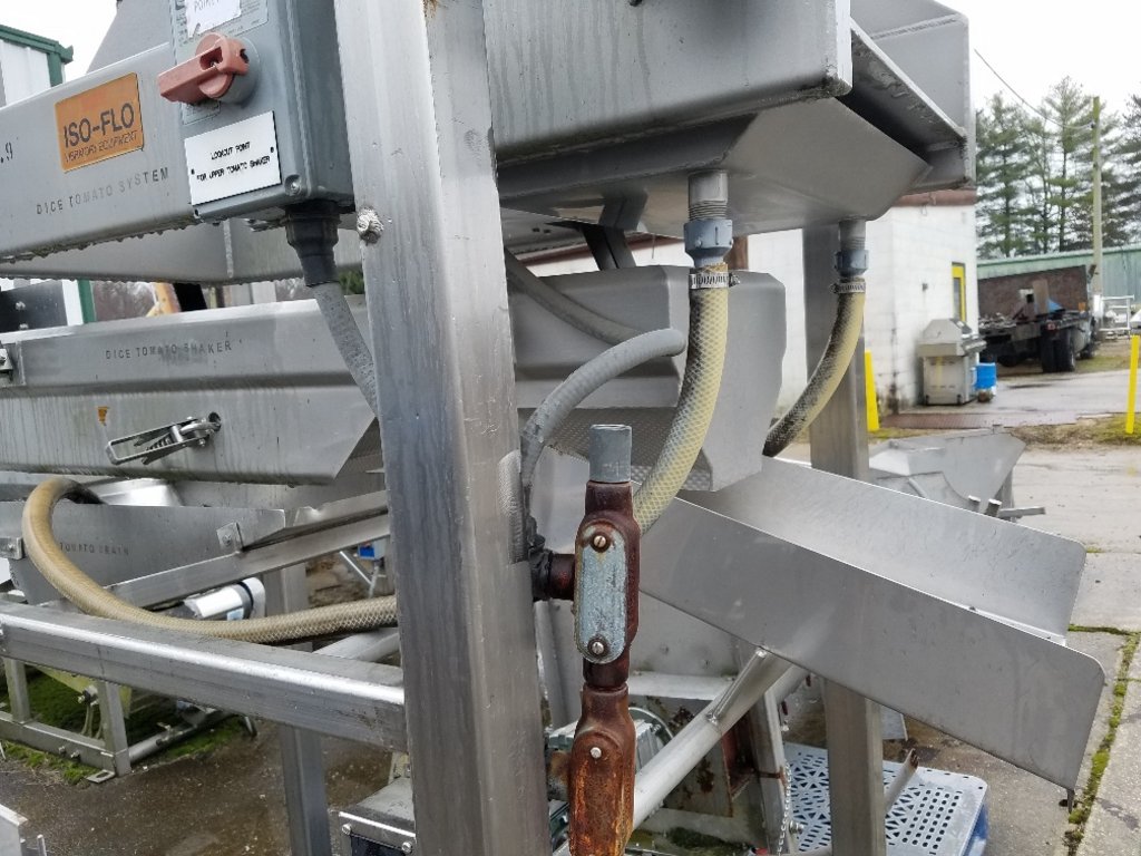 Used Iso-Flo Key Technology IsoFlo SS Dewatering Screener