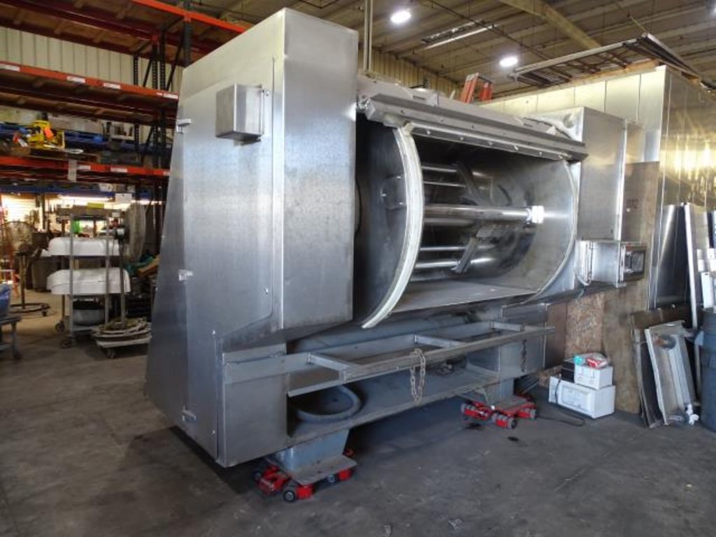 Used APV 20 TEX 2,000 Lb Jacket Triple Roller Bar Mixer