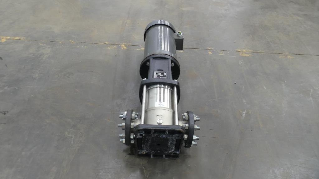 Used Grundfos CRN15 Centrifugal Pump w 10 hp motor