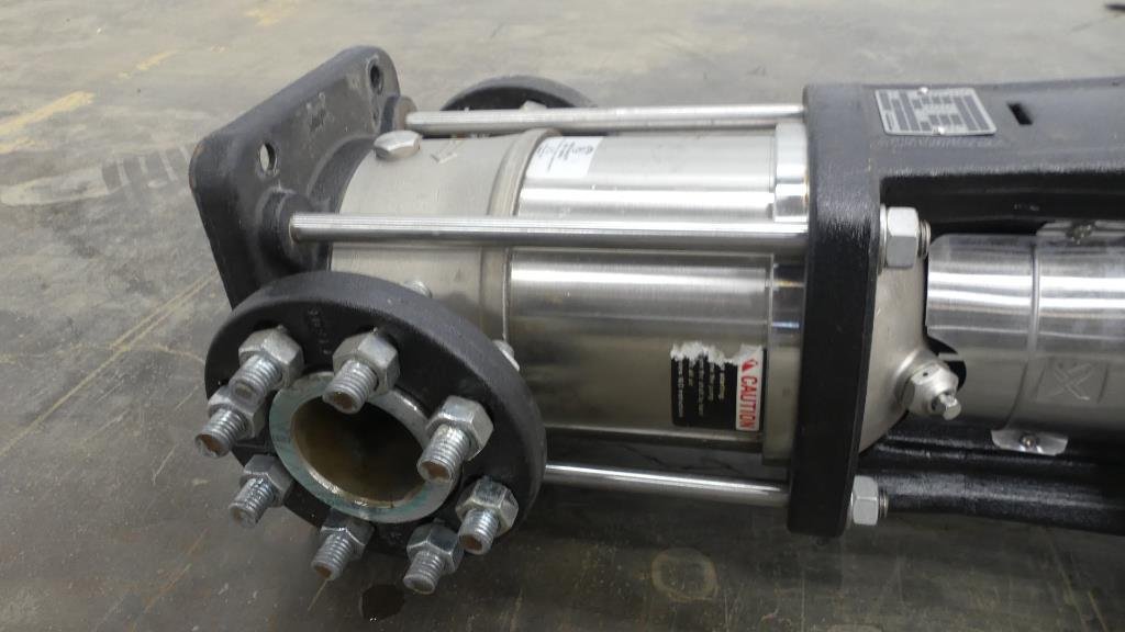 Used Grundfos CRN15 Centrifugal Pump w 10 hp motor