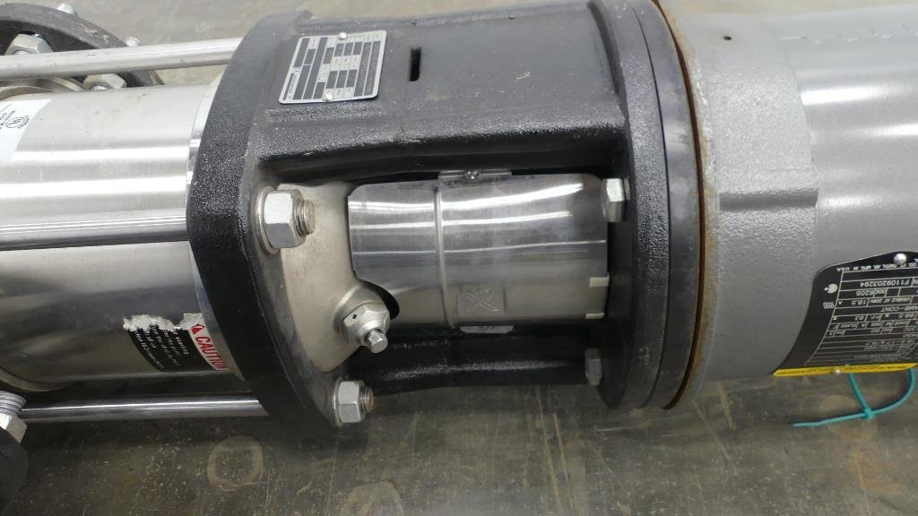 Used Grundfos CRN15 Centrifugal Pump w 10 hp motor