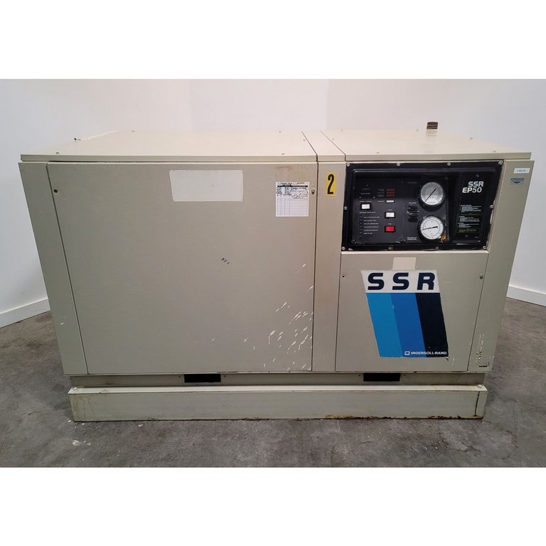 Used SSR-EP50 Ingersoll-Rand EP50 Rotary Screw Air Compressor 50 Horsepower