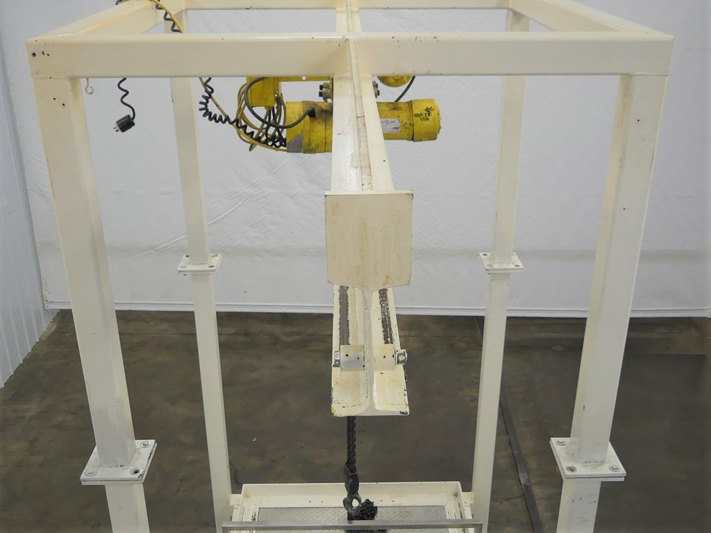 Used Supersac Unloading Station with 2 Ton Hoist