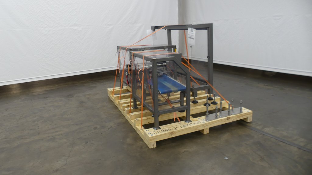 Used Vertical Pick and Place Blueprint Automation Case Packer