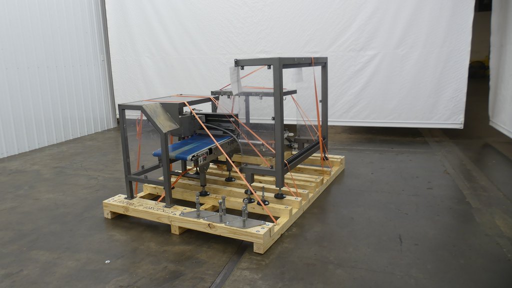 Used Vertical Pick and Place Blueprint Automation Case Packer