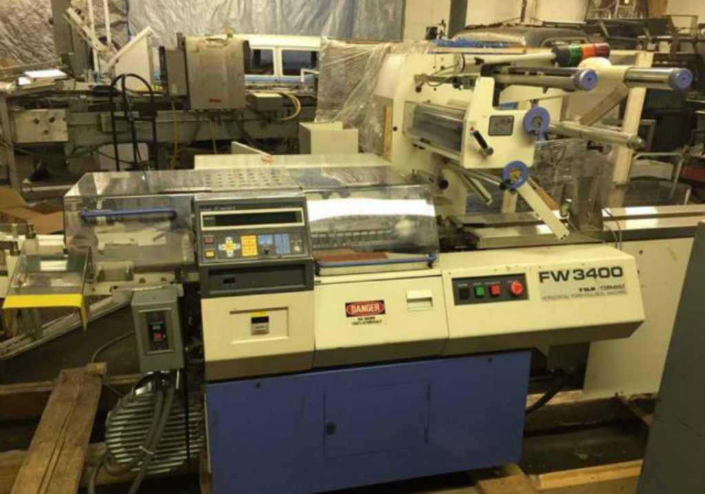 Used FW 3400 Alpha II Fuji Formost FW3400 Horizontal Flow Wrapper