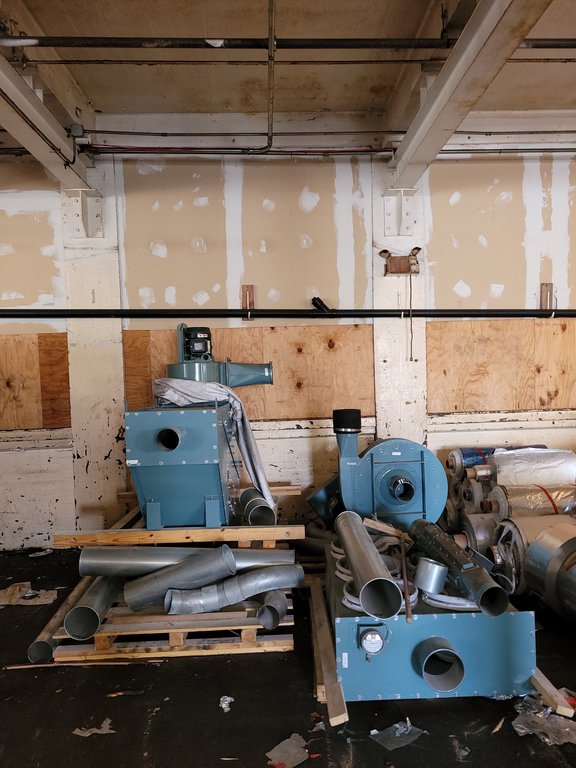 Used Precision AirConvey Custom Trim Collection System