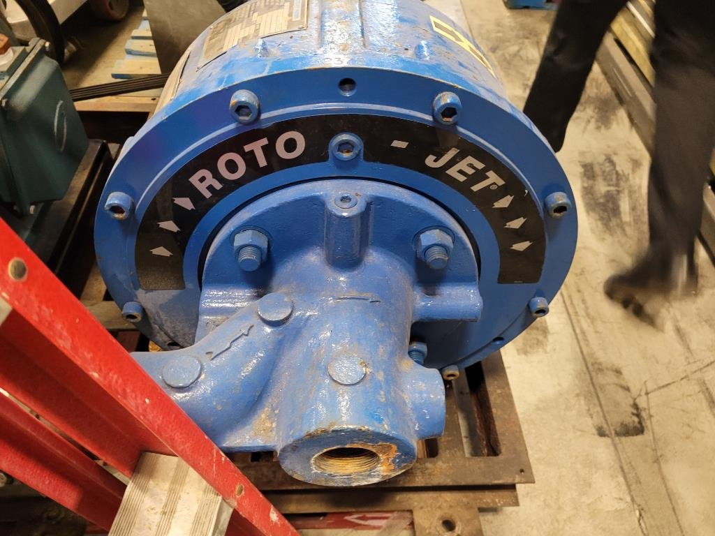 Used Rotojet 375RGB 50 Horsepower Pump