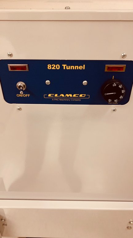 Used 1095 Clamco 820 Heat Shrink Tunnel