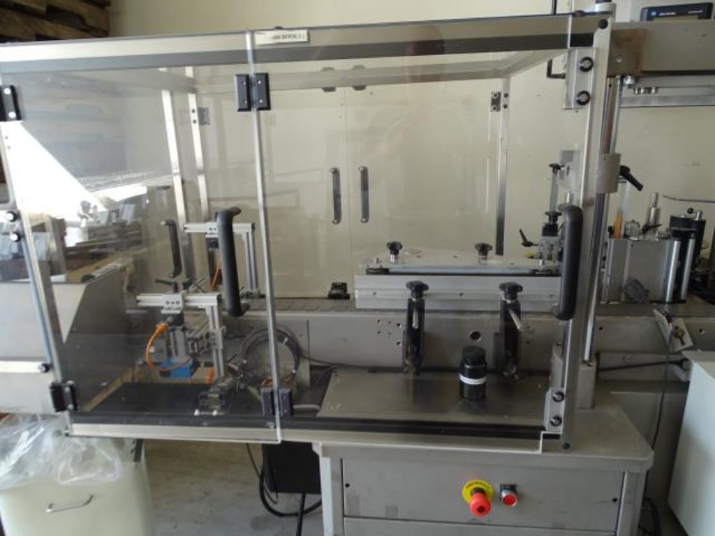 Used Harland Wraparound Pressure Sensitive Labeler