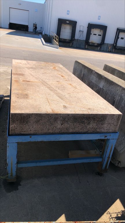 Used Granite Precision Measuring Table 10Lx4Wx1H