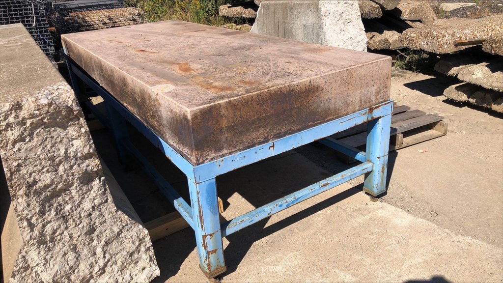 Used Granite Precision Measuring Table 10Lx4Wx1H