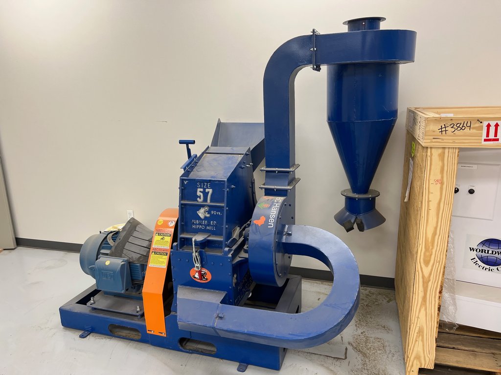 Used Hippo Size 57 Hammer Mill