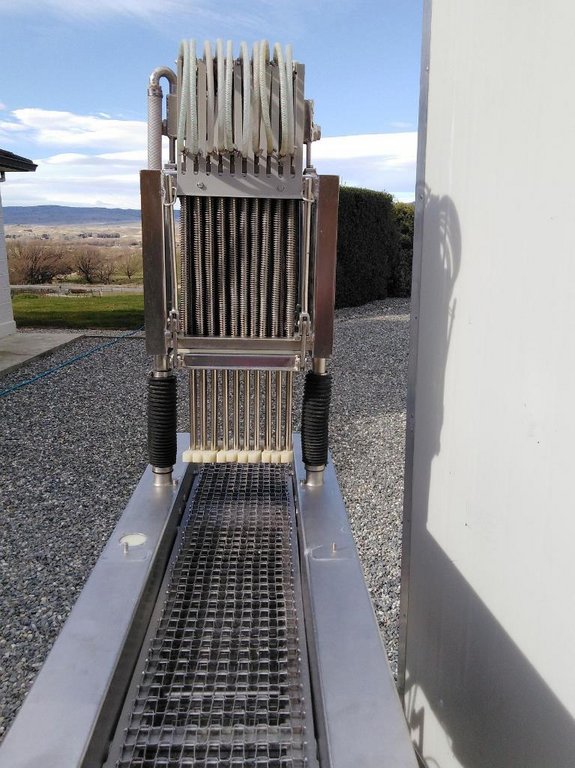 Used FGM 20/40 Fomaco Stainless Steel Brine Injector for Meat