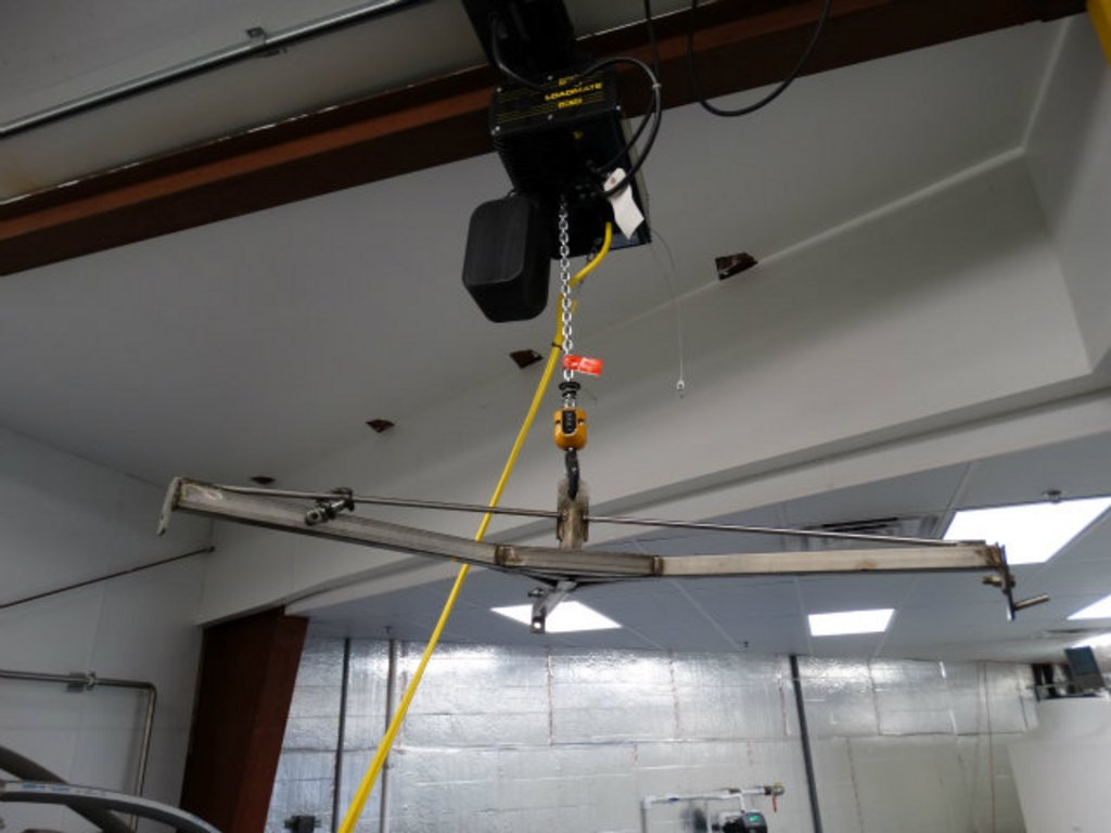 Used LoadMate LM10 1 Ton Electric Chain Hoist