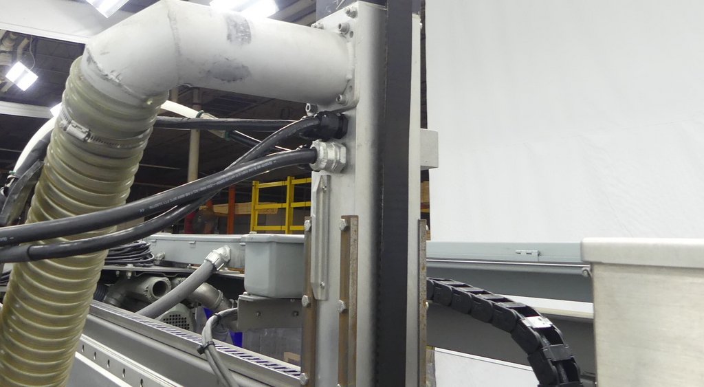 Used Vertical Pick and Place Blueprint Automation Case Packer