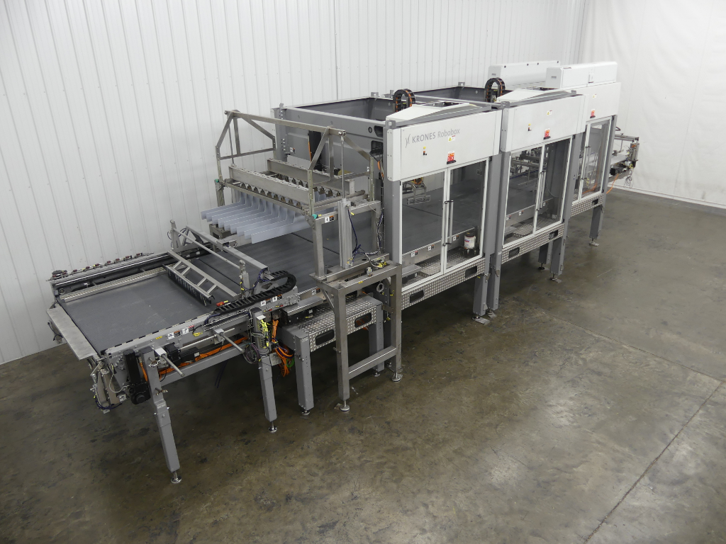 Used Krones Robobox Inline Robotic Grouping System