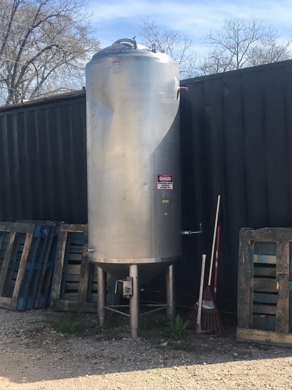 Used APV 400 Gallon Stainless Steel Jacketed Tank