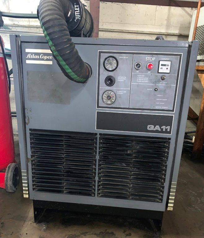 Used GA11 Atlas Copco GA 11 Rotary Screw Air Compressor