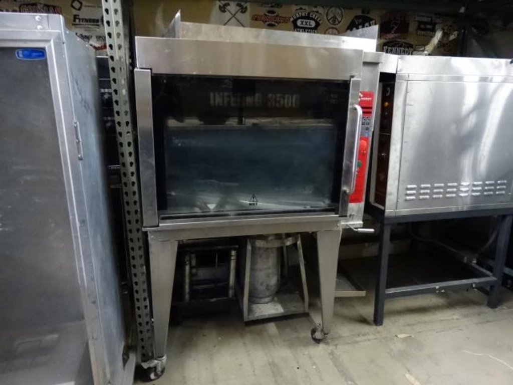 Used Hardt Inferno 3500 Natural Gas Rotisserie Oven