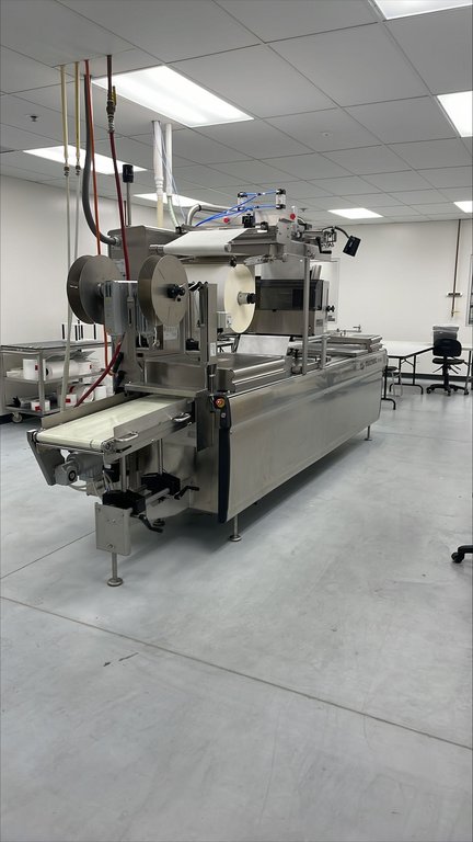 Used Multivac R145 Stainless Steel Rollstock Thermoformer