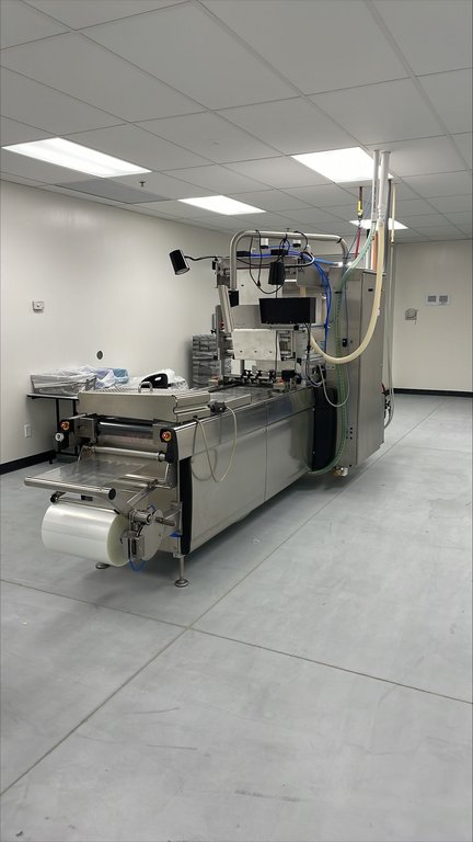 Used Multivac R145 Stainless Steel Rollstock Thermoformer