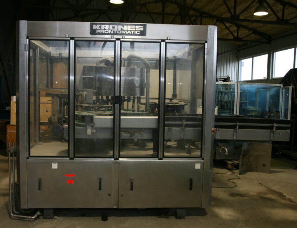Used Krones Prontomatic Front, Back, Neck Glue Labeler