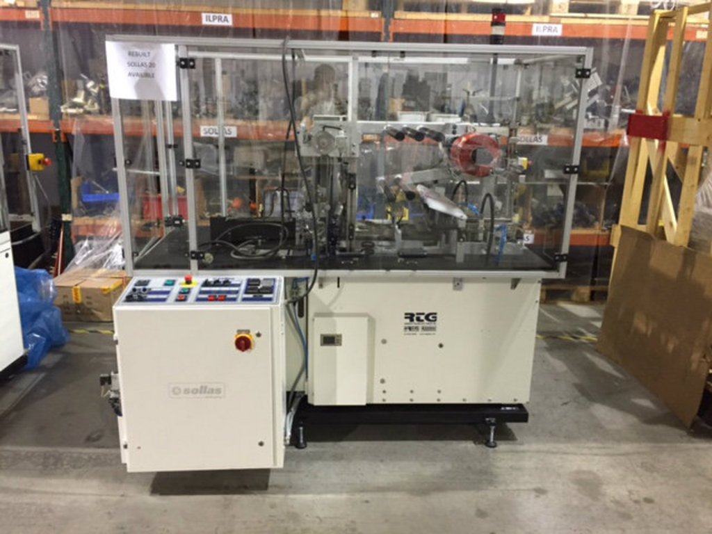 Used Sollas 20 Folded Film Overwrapper