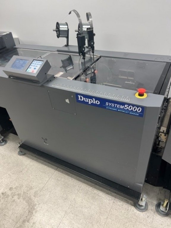 Used System5000 Duplo 5000 Dynamic Booklet Maker System