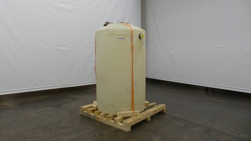 Used Chem-Tainer 500 Gallon Polyethylene Tank