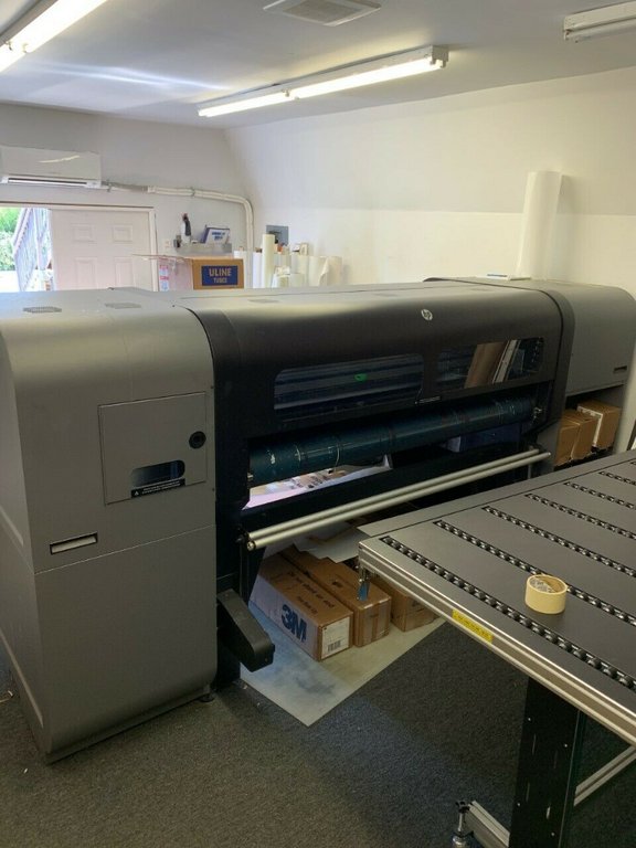 Used Hewlett Packard Scitex FB550 Wide Format Printer